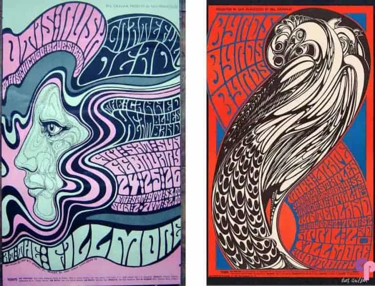 Psychedelic Art 60's - Lobo Pop Art