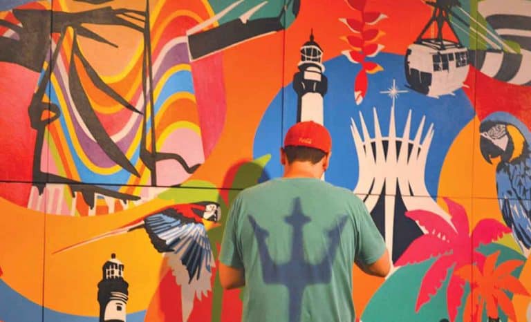 Brazilian Art is the inspiration of the Pop Artist Lobo - Lobo Pop Art